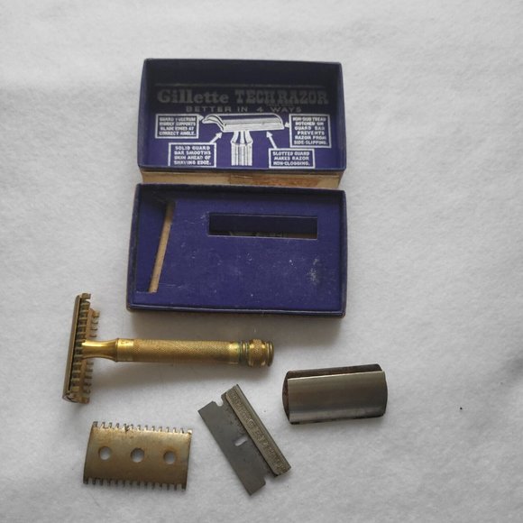 gillette | Grooming | Rare Original 92s Gillette Techrazor Shaving ...